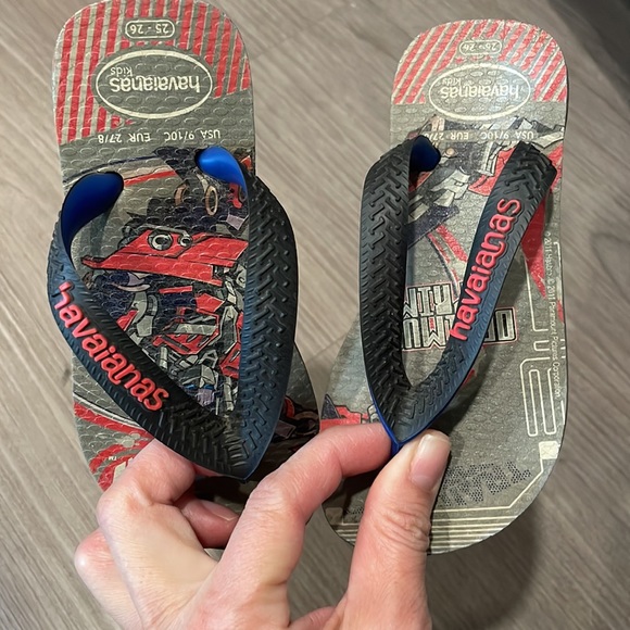 Havaianas | Shoes | Havaianas Kids Transformers Optimus Prime Sandal ...